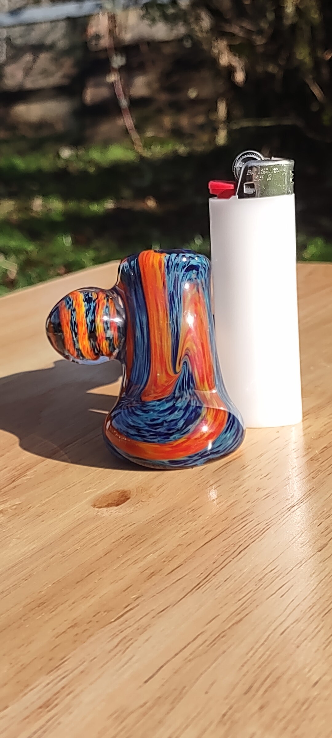 Glass Frit Hammer Pipe - Etsy