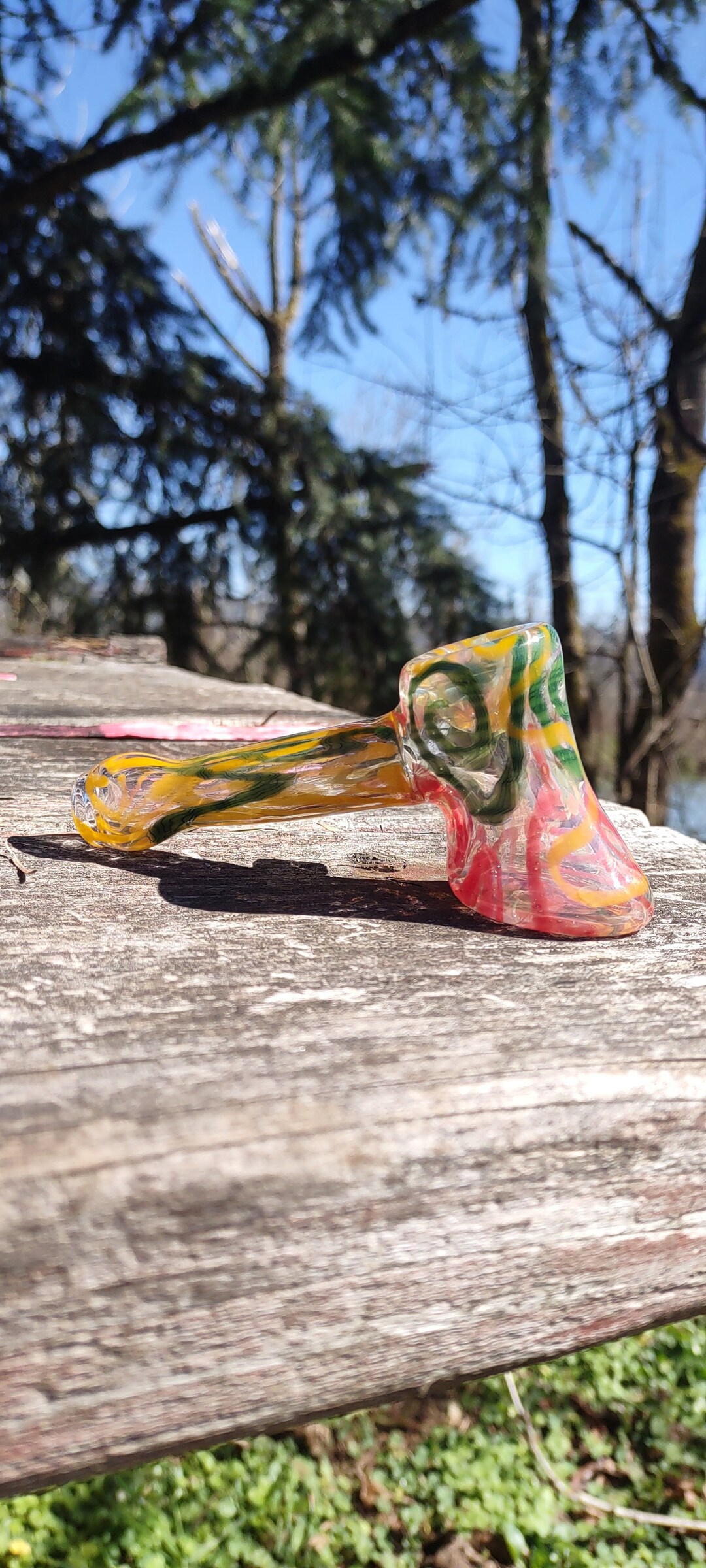 Rasta Graffiti Dry Hammer Style Pipe - Etsy
