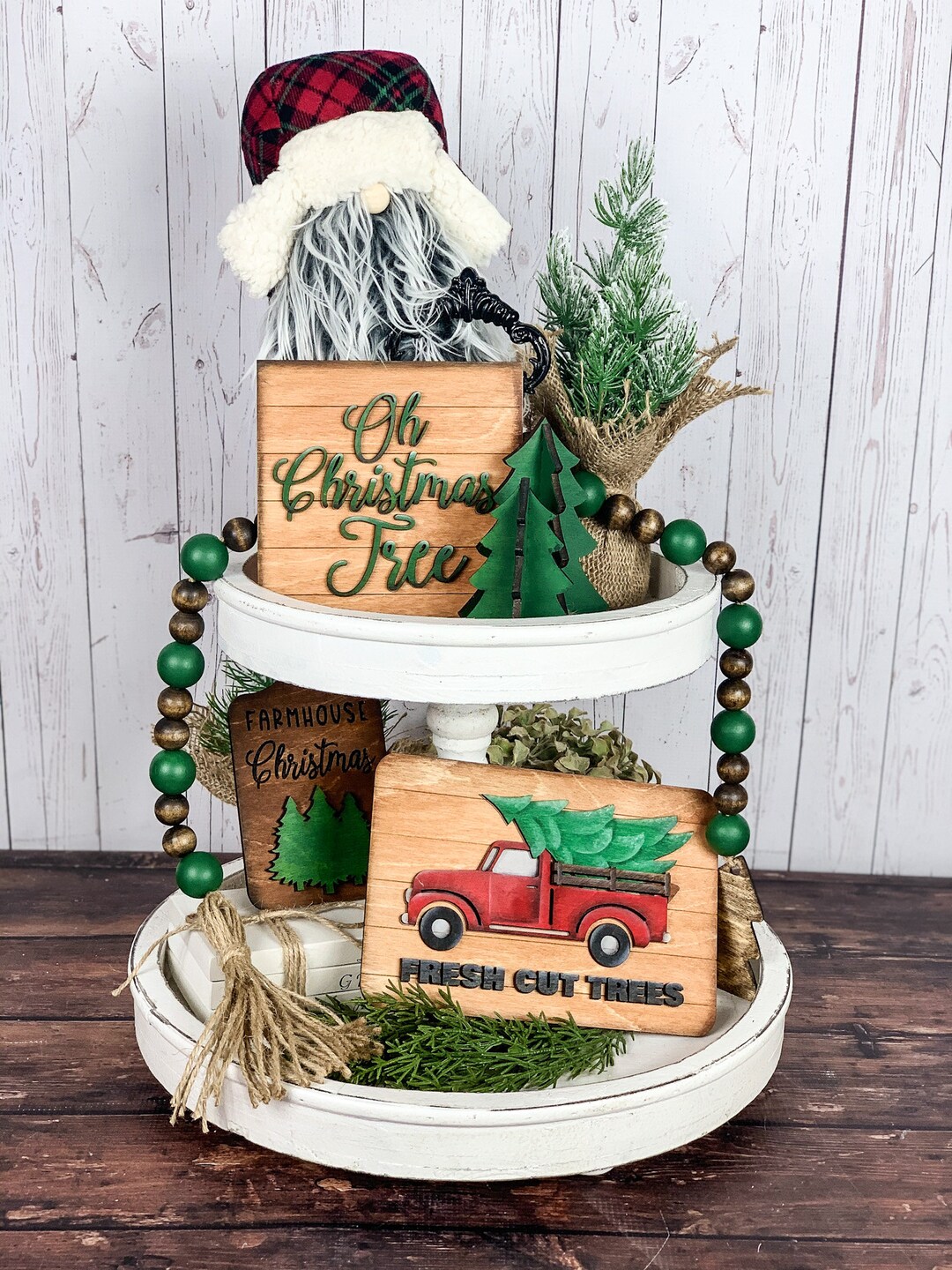 Tiered Tray Christmas Bundle, Christmas Tiered Tray Decor Bundles ...