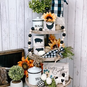 Buffalo Plaid Decor Farmhouse Decor Fabric Carrots - Etsy