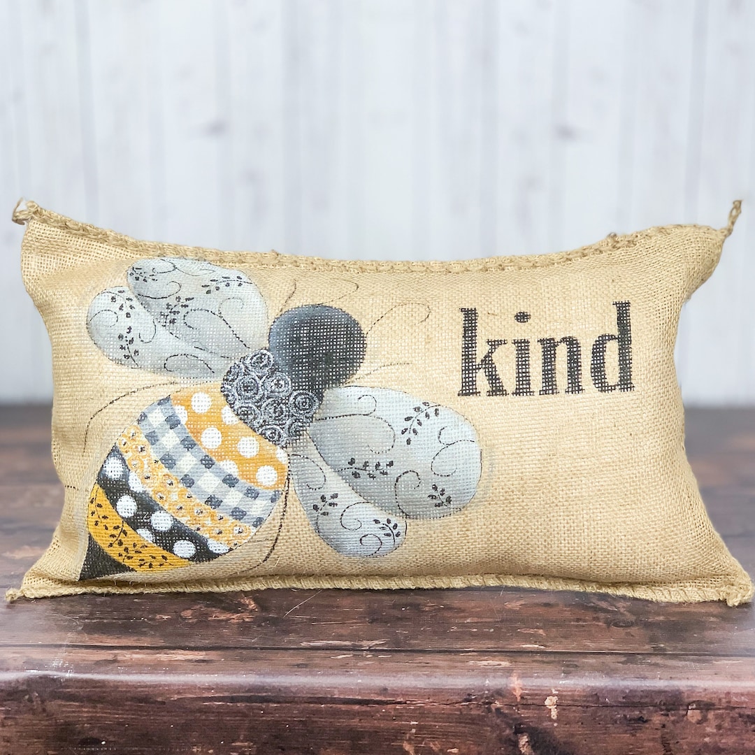 Bee Pillow Plush - Bee Pillows Outdoor - - Etsy