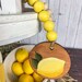 Lemon Slicewood Lemon Slicelemon Slicestiered Tray Lemon - Etsy