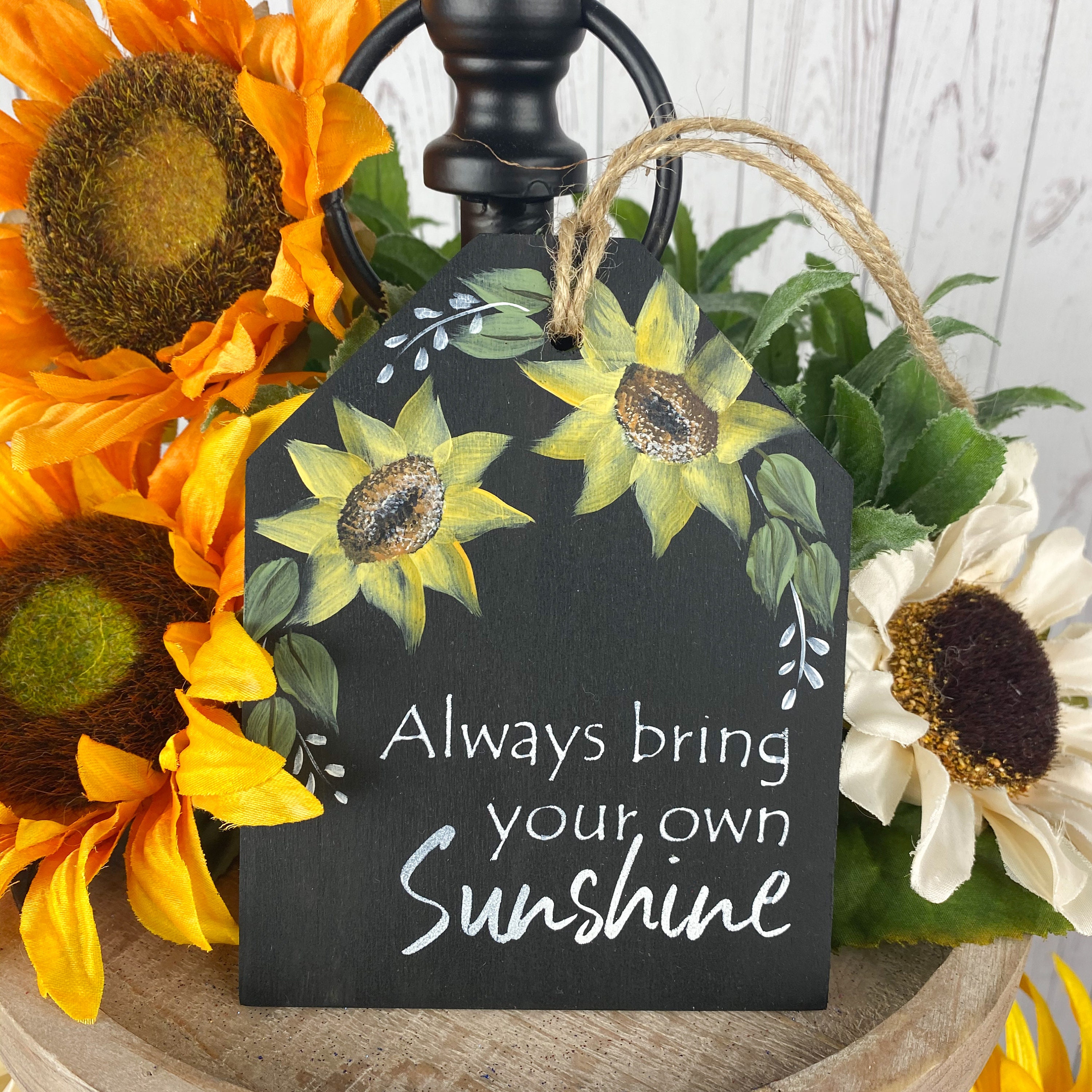 Sunflower Farmhouse Decor Sunflower Home Decor Sunflower - Etsy
