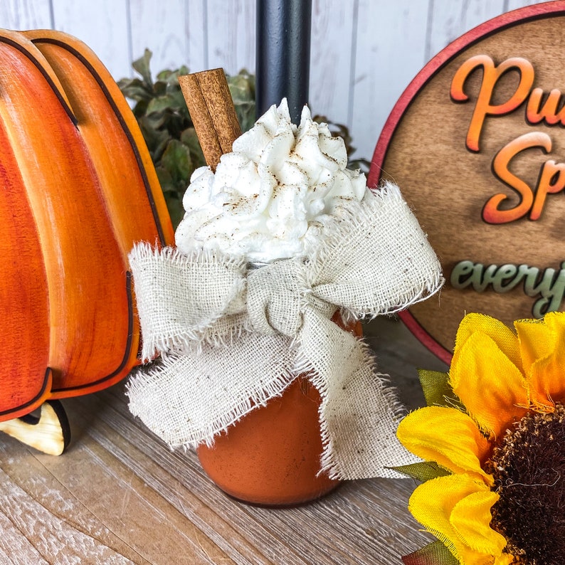 Handmade Fall Tiered Tray Decor Bundle: Pumpkin Spice Signs - Etsy