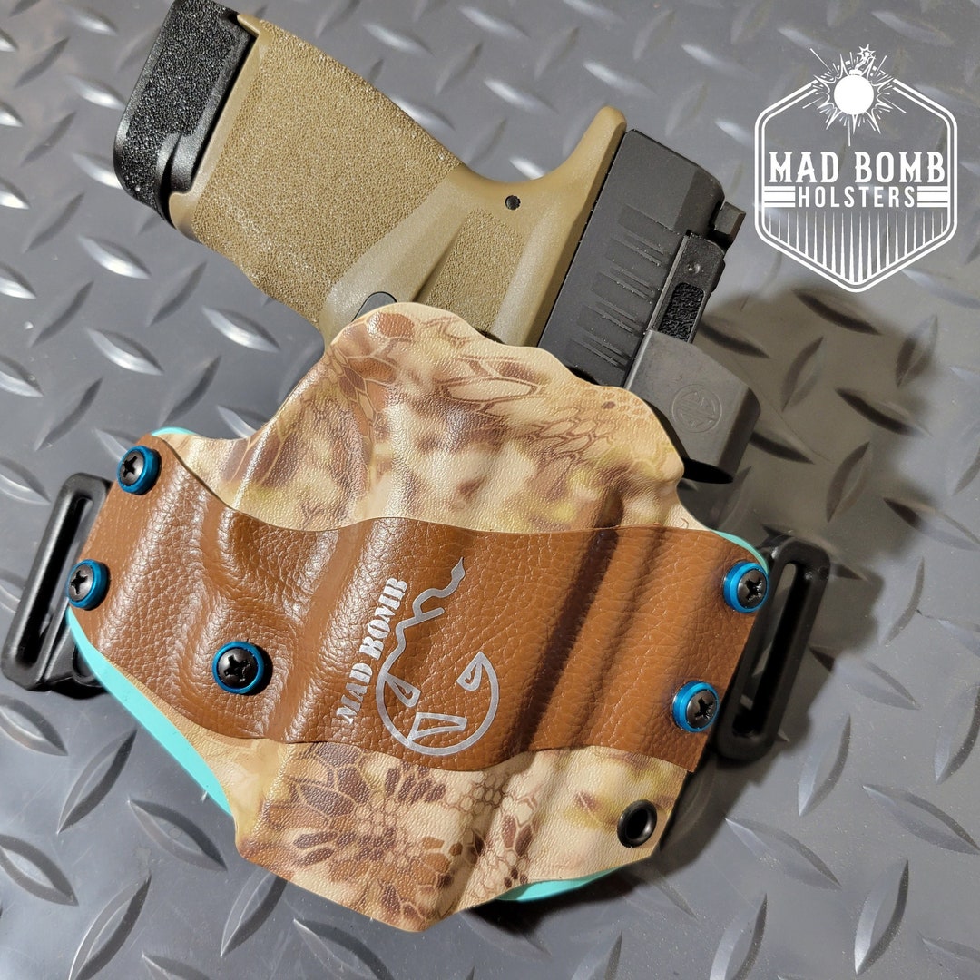 Custom OWB Holster, Kydex Everyday, Concealed Carry, Range Use - Etsy