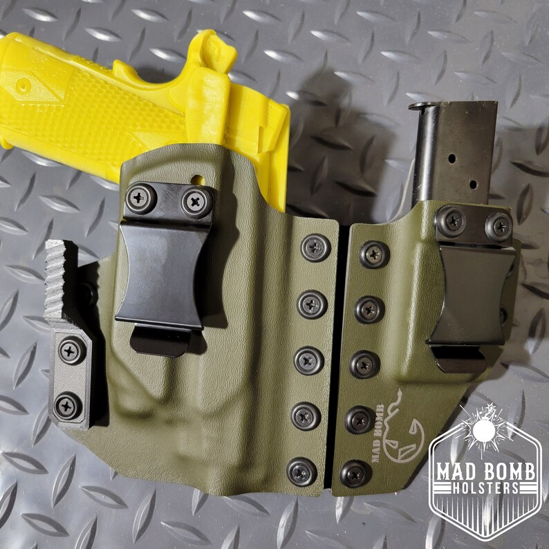 Appendix Carry Holster With Mag Holder AIWB IWB Inside the - Etsy