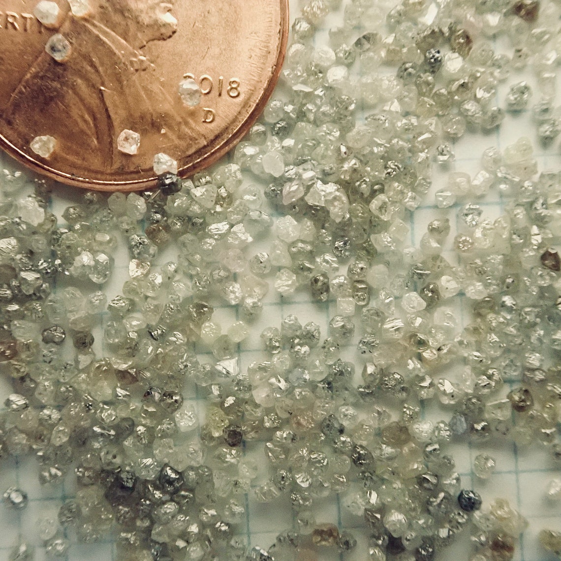 500 Carats Rough Diamond Micro Crystals - Etsy