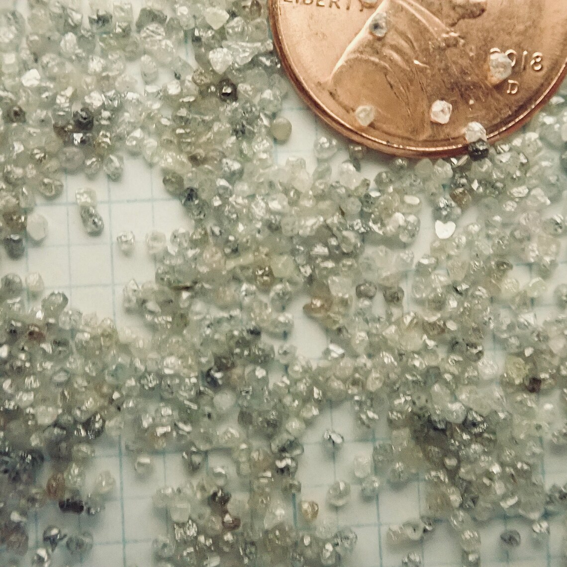 500 Carats Rough Diamond Micro Crystals - Etsy