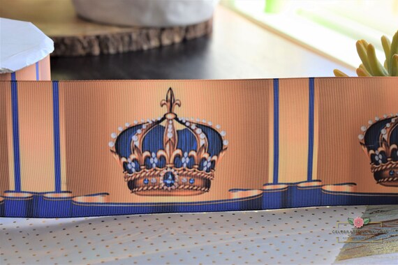 Royal Prince Baby Shower Ribbon Royal Prince Ribbon Royal | Etsy