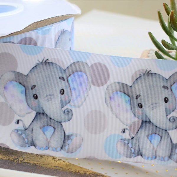 Blue Gray Elephant - Etsy