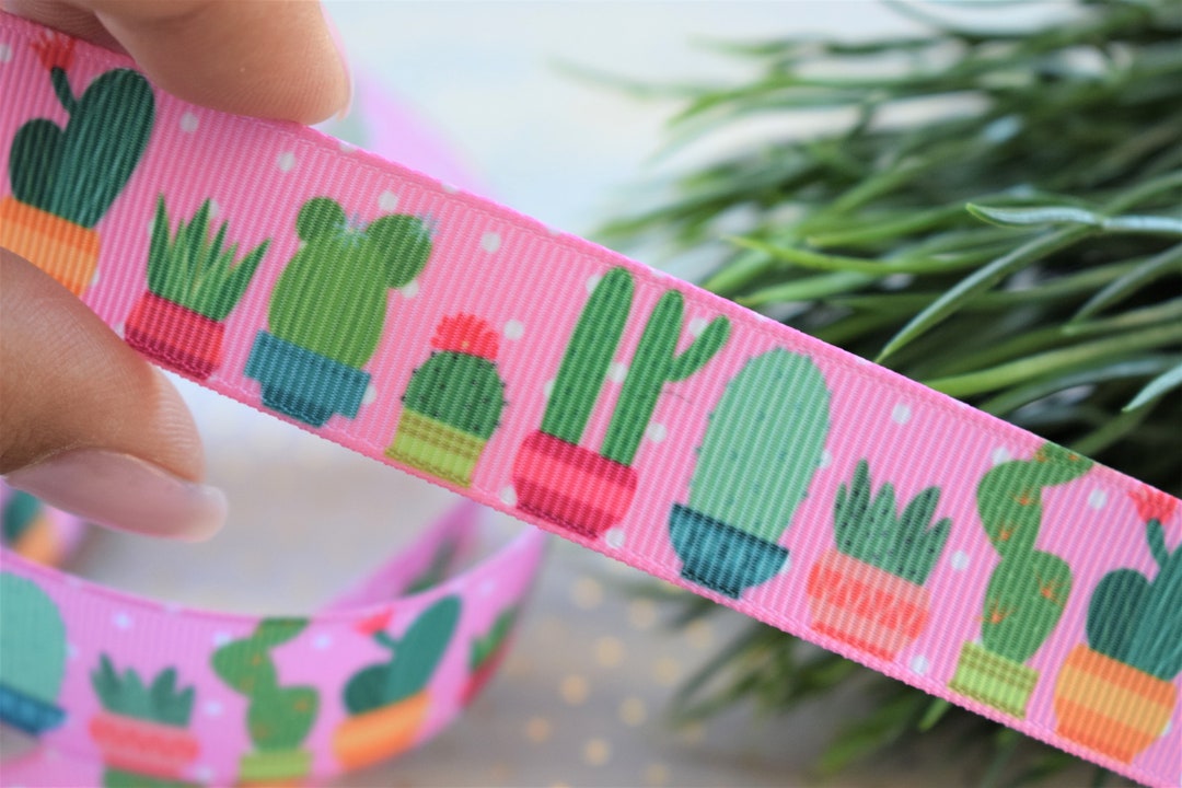 Cactus Cactus Ribbon, Baby Llama Ribbon, Alpaca Cactus Party Ribbon ...