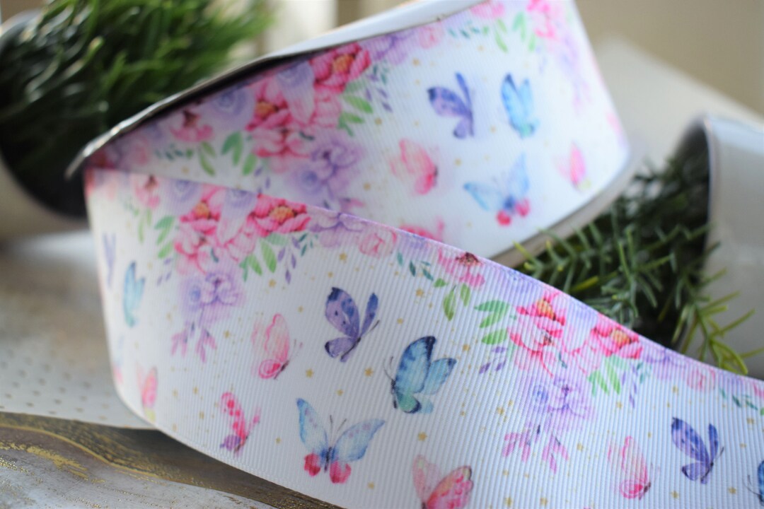 Butterfly Ribbon, Pink Butterfly Butterfly, Butterfly Ribbon, Girl ...