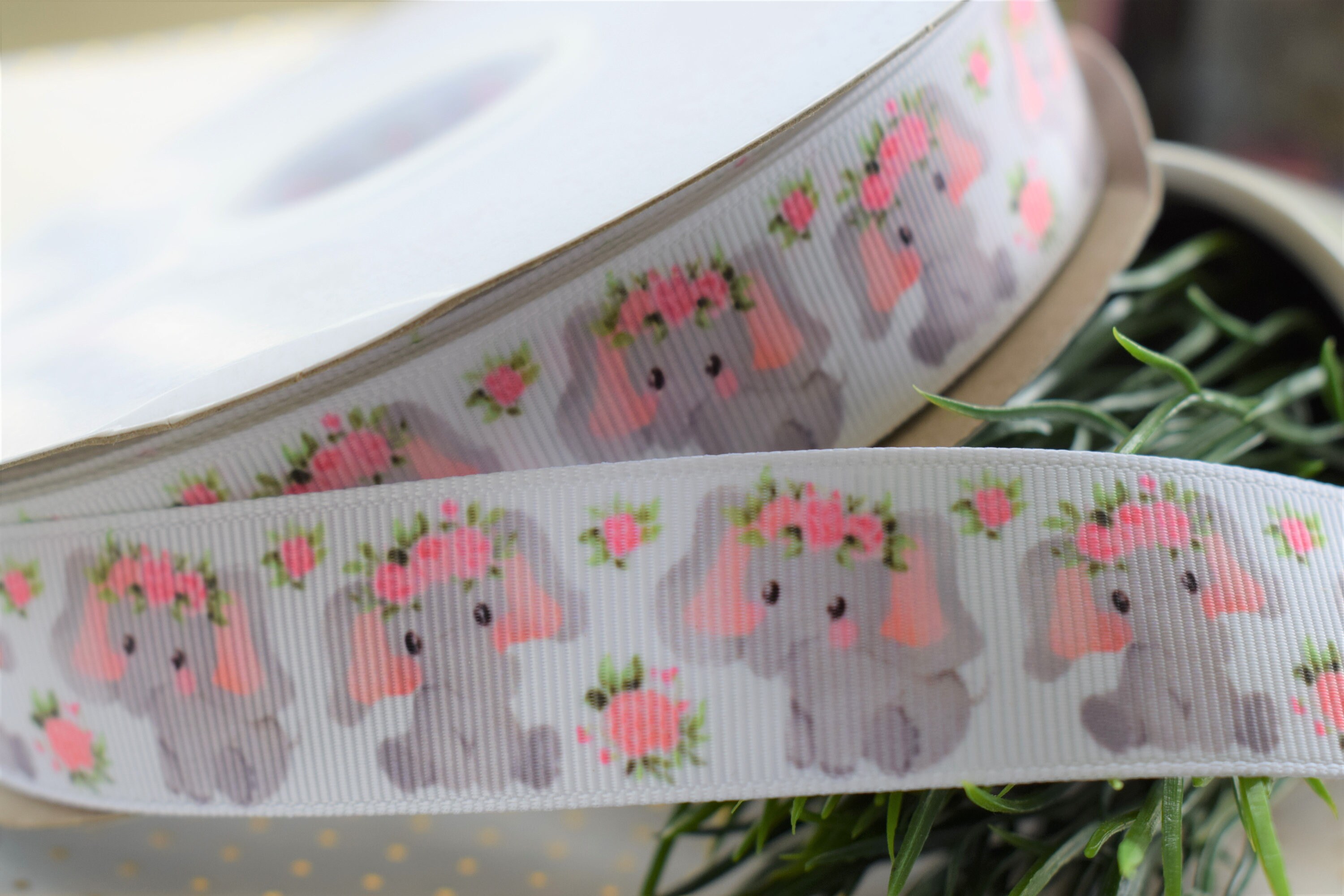 Pink Elephant Baby Shower Ribbon Girl Baby Elephant Ribbon - Etsy