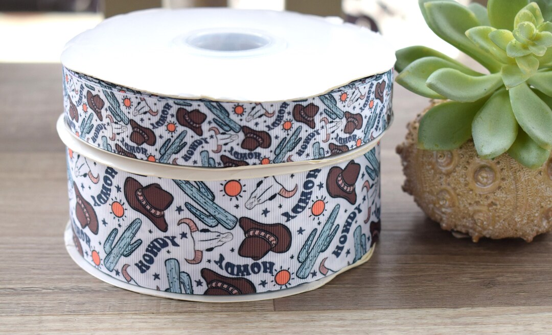 Blue Boy Cowboy Ribbon, Horse Cowboy Baby Shower Ribbon, Cowboys Diaper ...