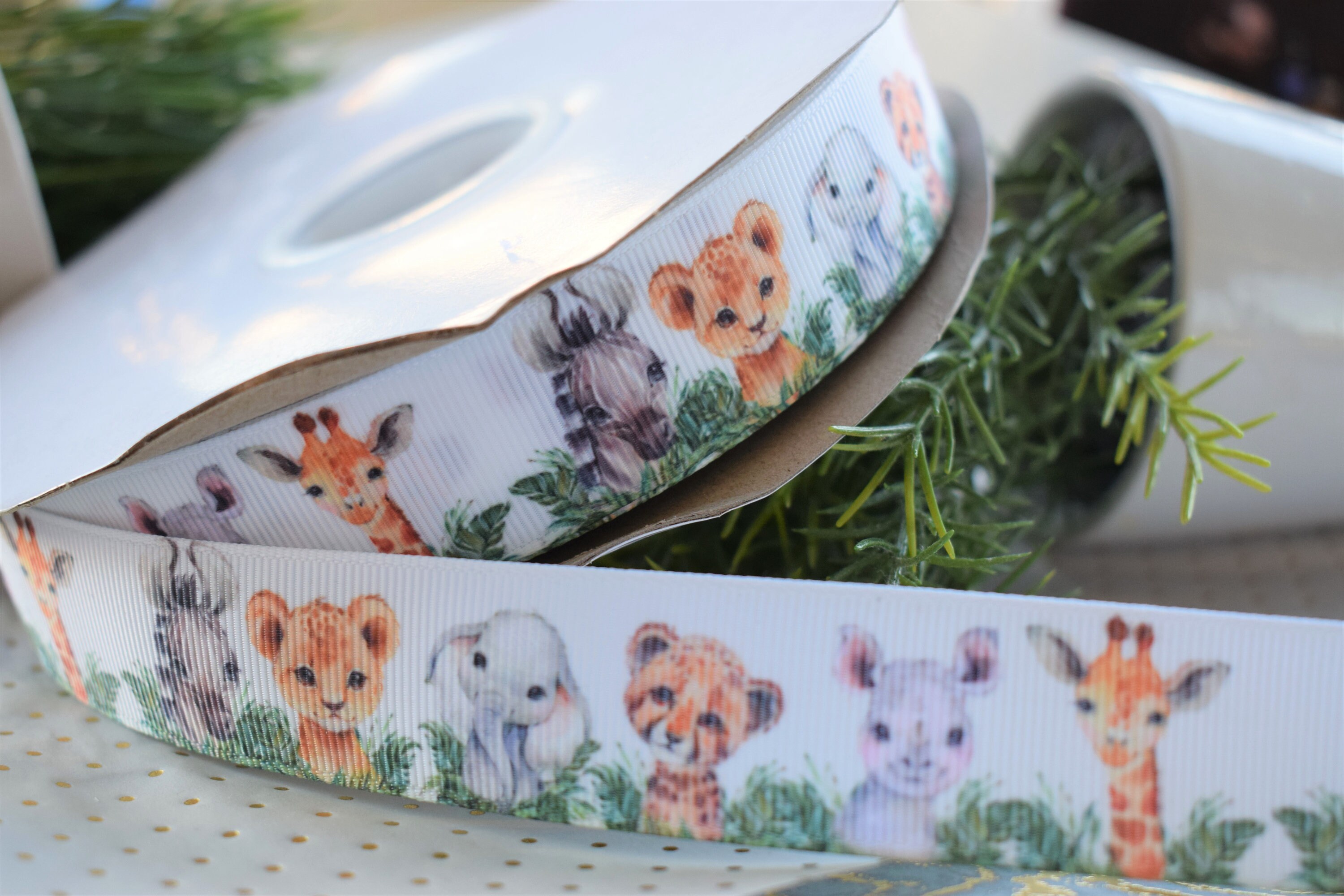 Jungle Safari Ribbon Boy Baby Safari Ribbon Safari Jungle - Etsy