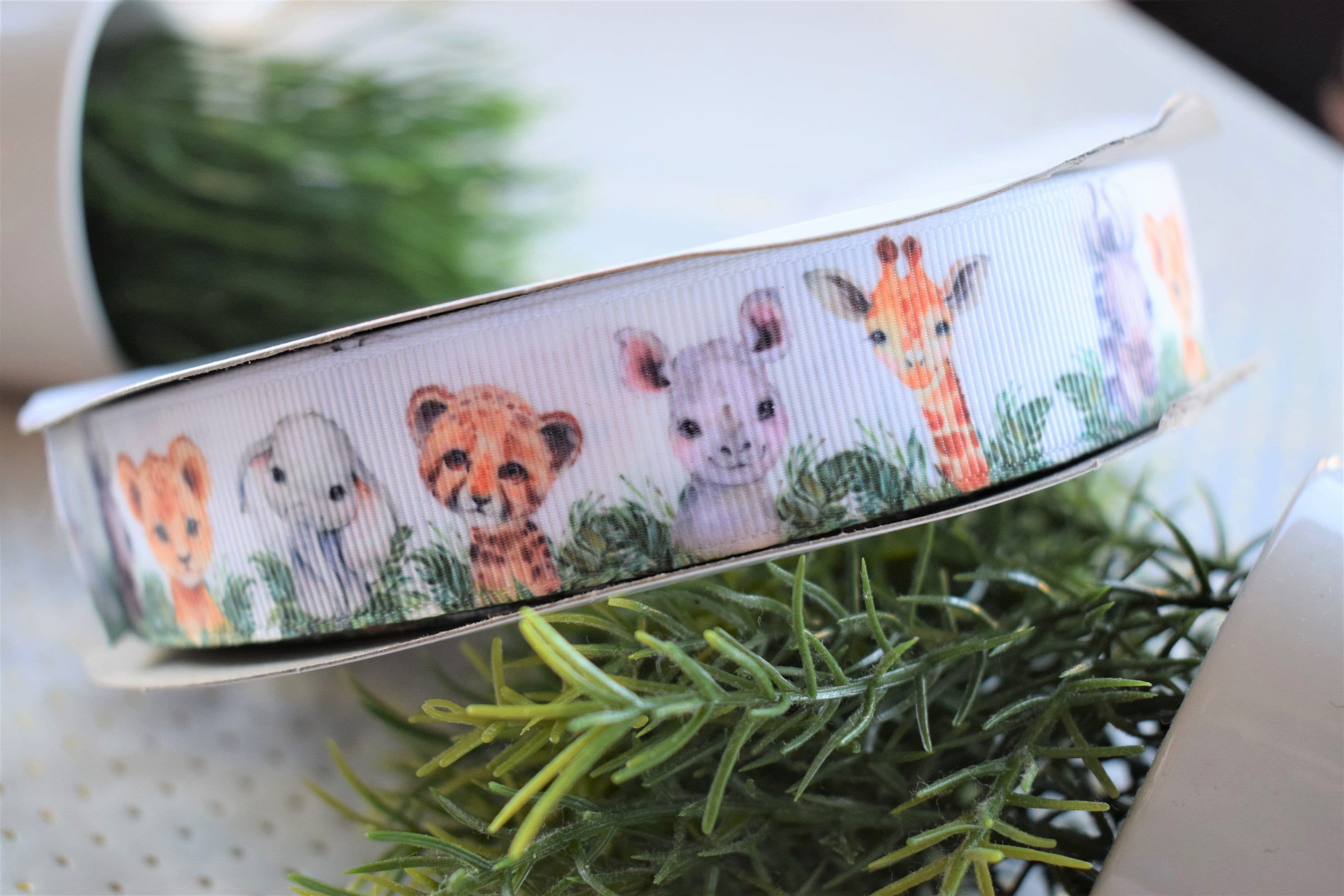 Jungle Safari Ribbon, Boy Baby Safari Ribbon, Safari Jungle Monkey ...