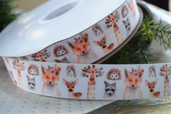 Jungle Animal Safari Ribbon Boy Baby Safari Ribbon Safari | Etsy
