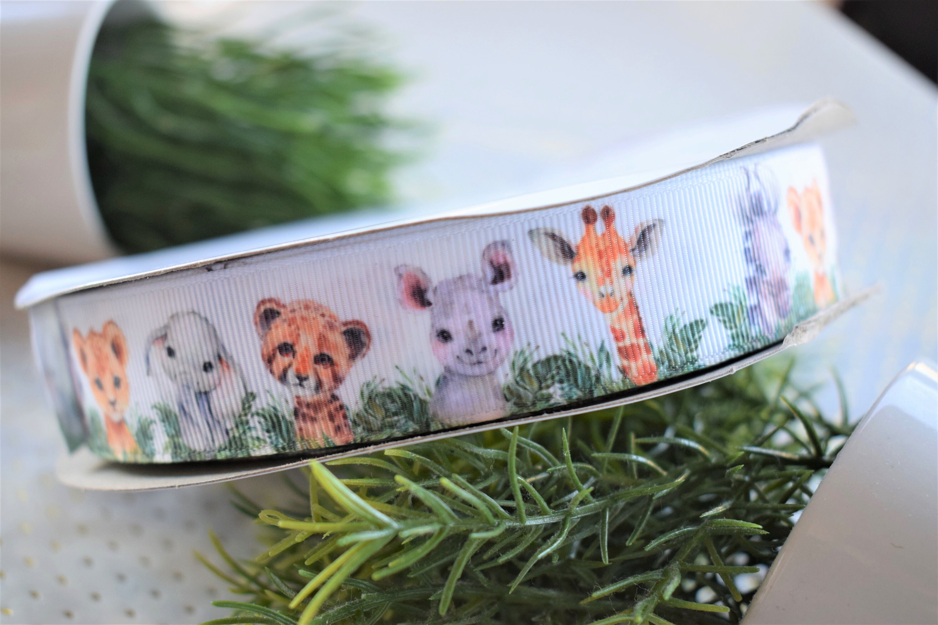 Jungle Safari Ribbon Boy Baby Safari Ribbon Safari Jungle - Etsy