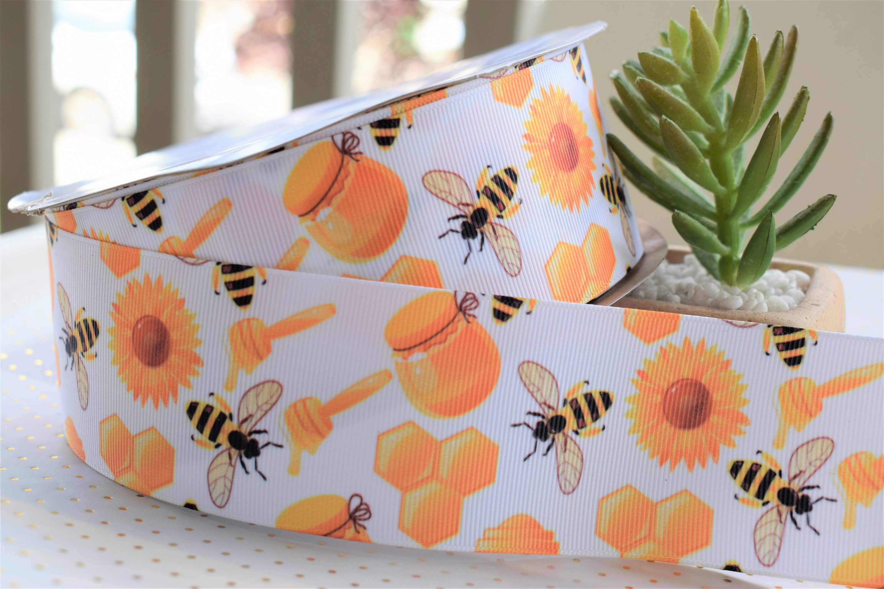 Bumble Bee Ribbon Bee Baby Shower Bee Ribbon Honey Bumble | Etsy