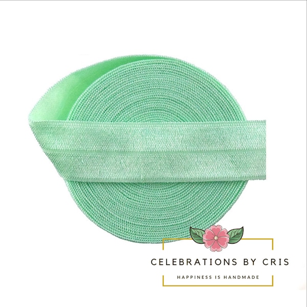 Elastic Mint - Etsy