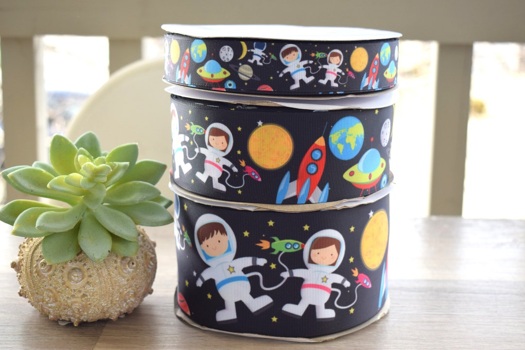 Astronaut Ribbon, Solar System Ribbon, Planet Ribbon, Outer Space ...