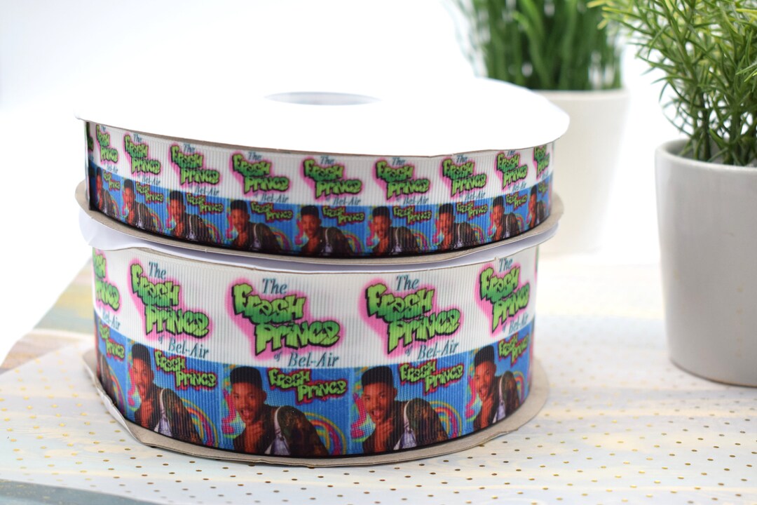 Prince Grosgrain Ribbon, Rap Baby || 3 Yards of Ribbon - 1" (25mm), 2 ...