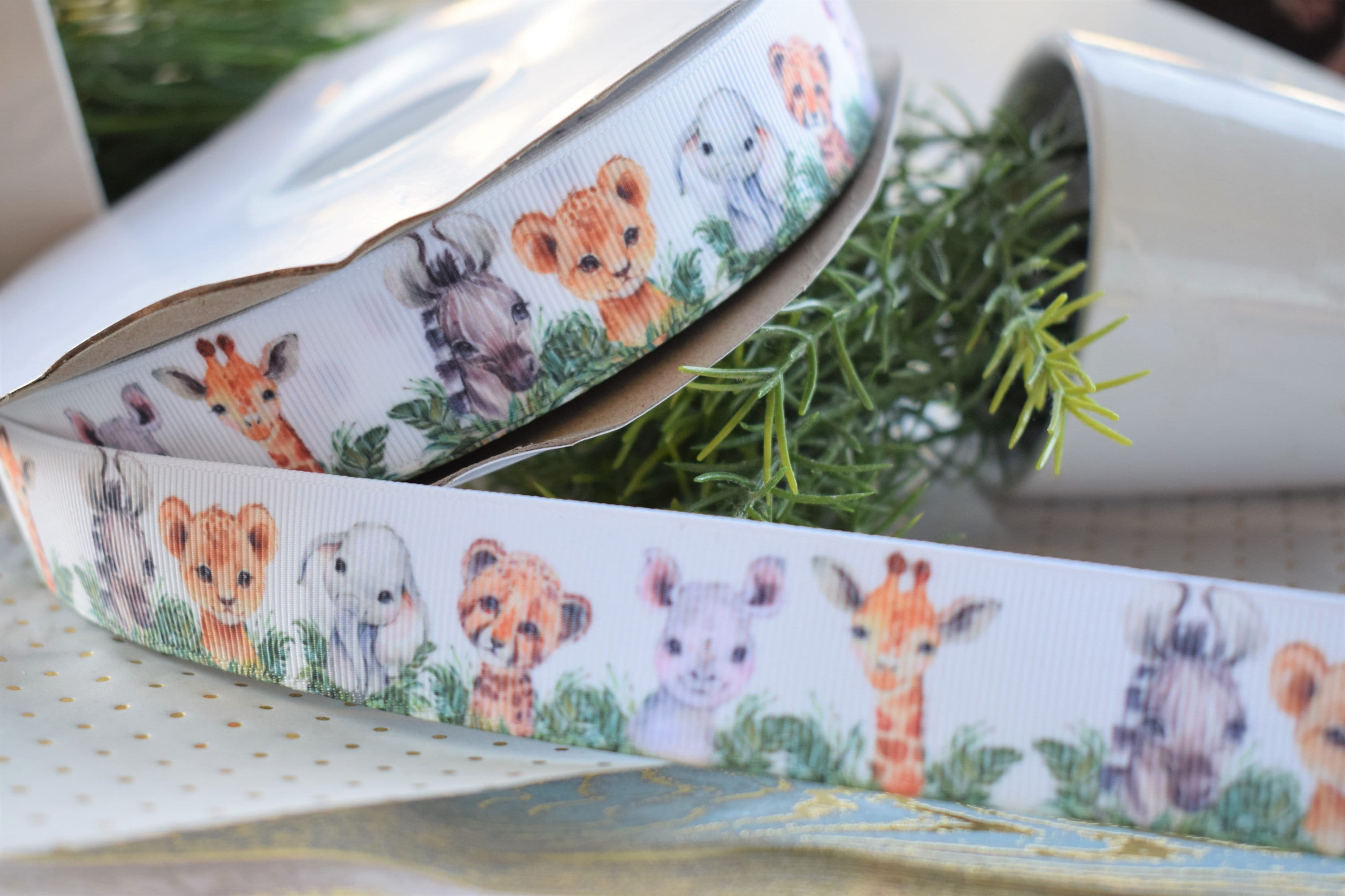 Jungle Safari Ribbon Boy Baby Safari Ribbon Safari Jungle - Etsy