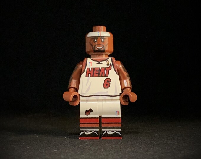 CUSTOM LEGO Minifigure Lebron James - Etsy