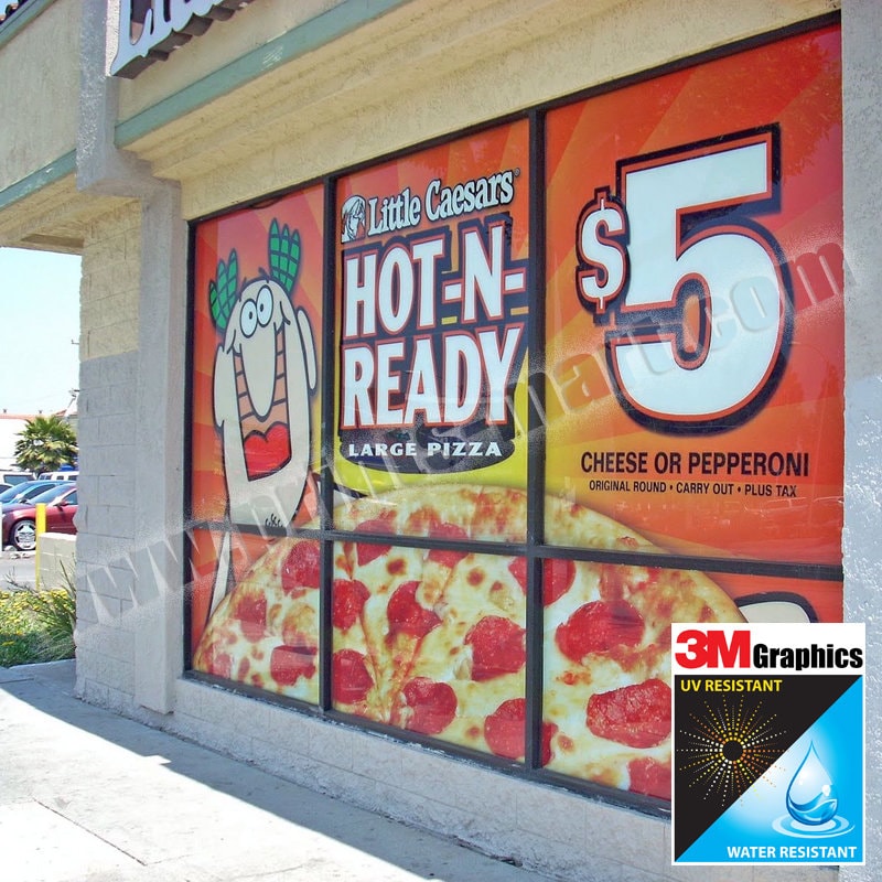 3M Sticker Printing Full Color Custom Printing Window Stickers Wall ...