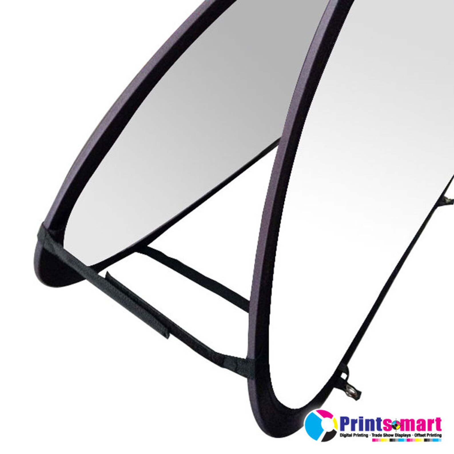 Horizontal (oval Shape) Pop up A-frame Banner Outdoor Pop up Banner ...