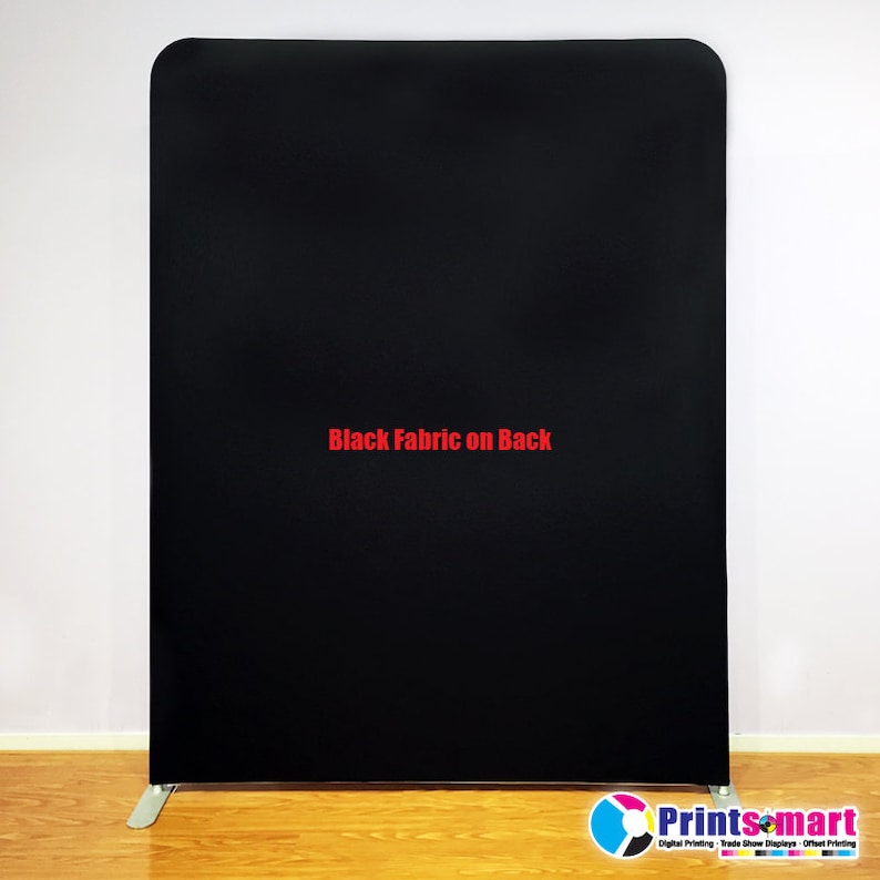 6ft Personalized Photo Backdrop Trade Show Tension Fabric Pop | Etsy