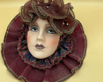 Porcelain Wall Mask - Etsy