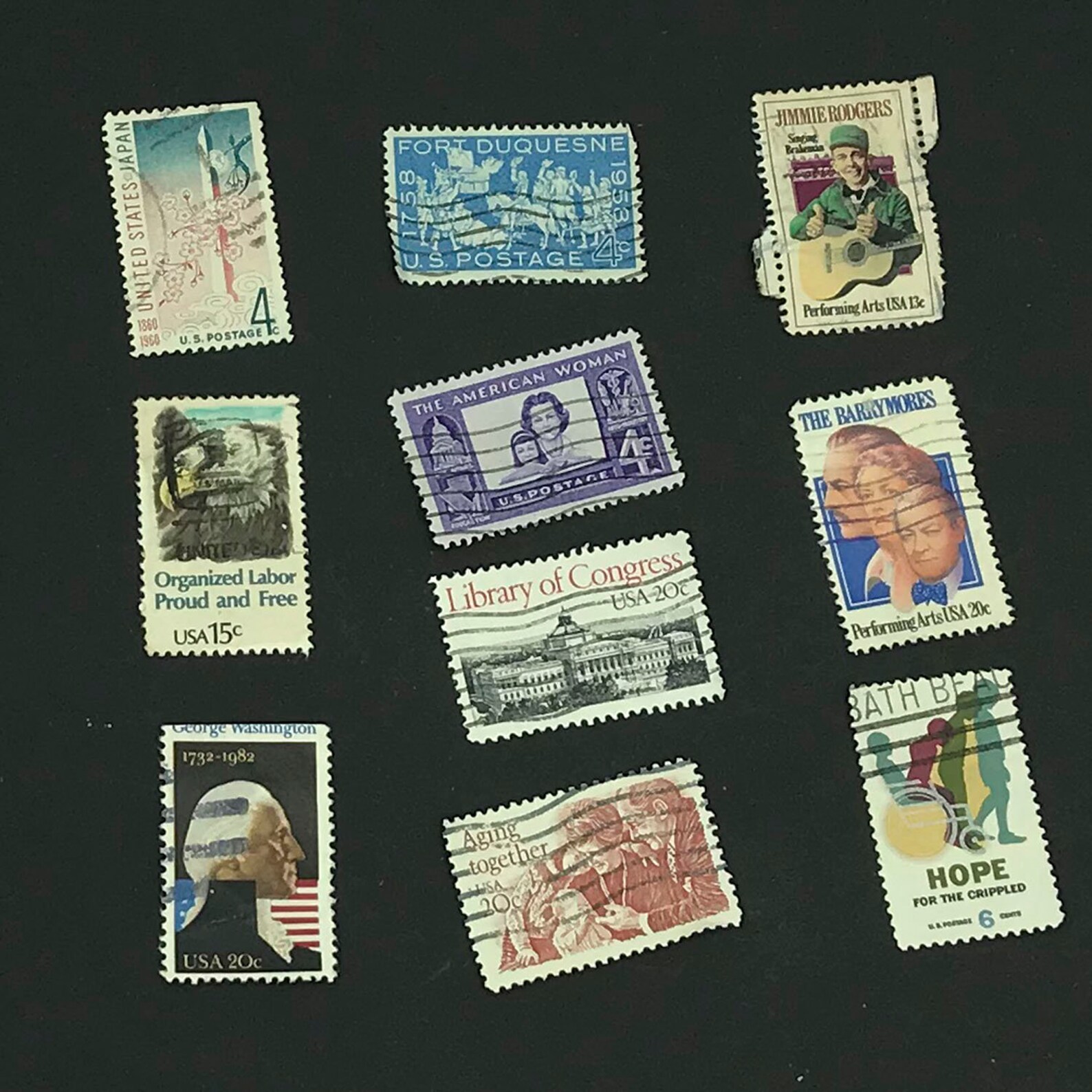 50 Plus Different US Commemorative Postage Stamps - Etsy