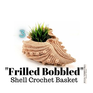 Entire 5 Seashell Basket Collection- PDF Crochet Patterns- 5 DIY ...