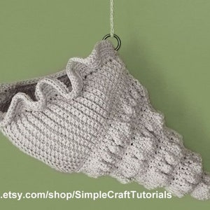 Sea Shell Crochet Basket PDF Pattern Tutorial | Etsy