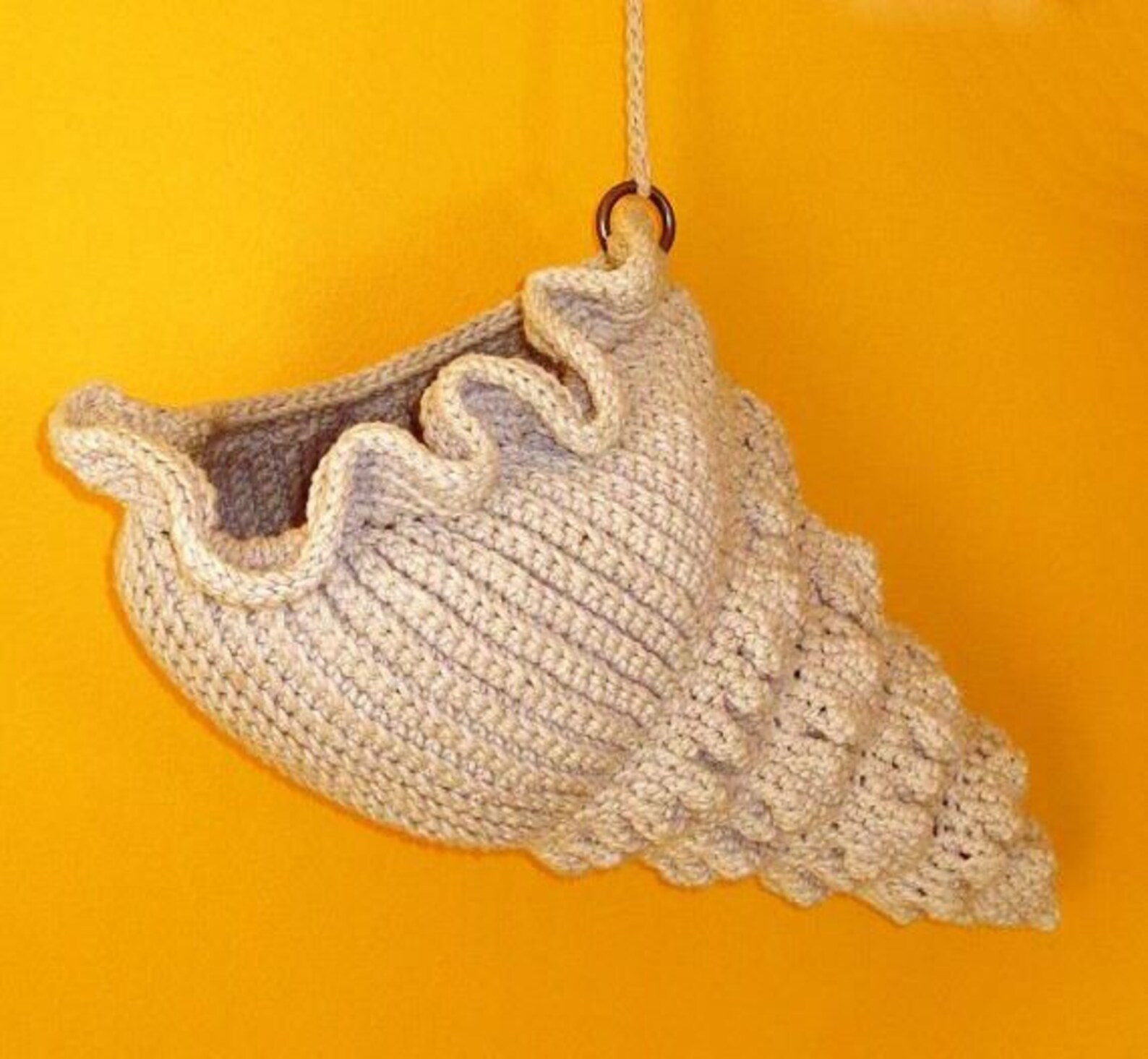 Choose ANY 3 Patterns to Make Sea Shell Crochet Basket | Etsy