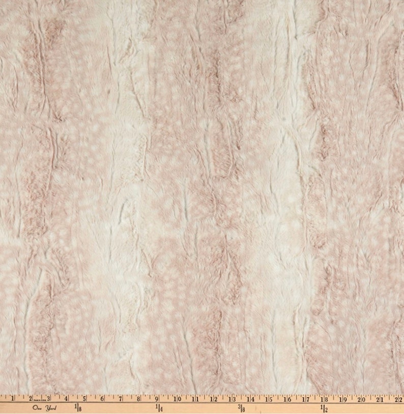 Fawn Fur Minky Blanket - Etsy