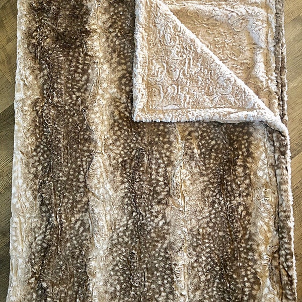 Fawn Baby Blanket - Etsy
