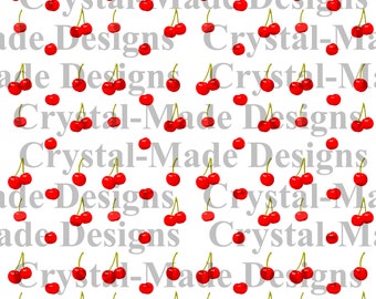 Primitive Punchneedle Cherries Pattern - Etsy