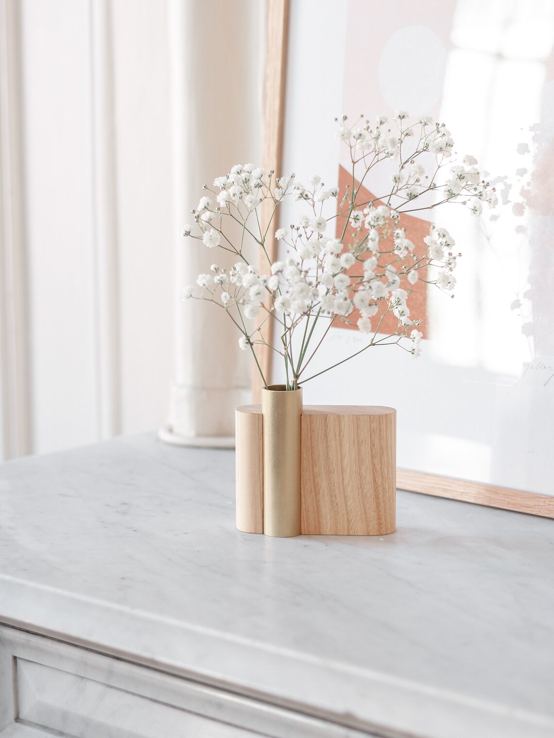 Stem Vase for Your Fresh Flowers. Handmade in France - Etsy