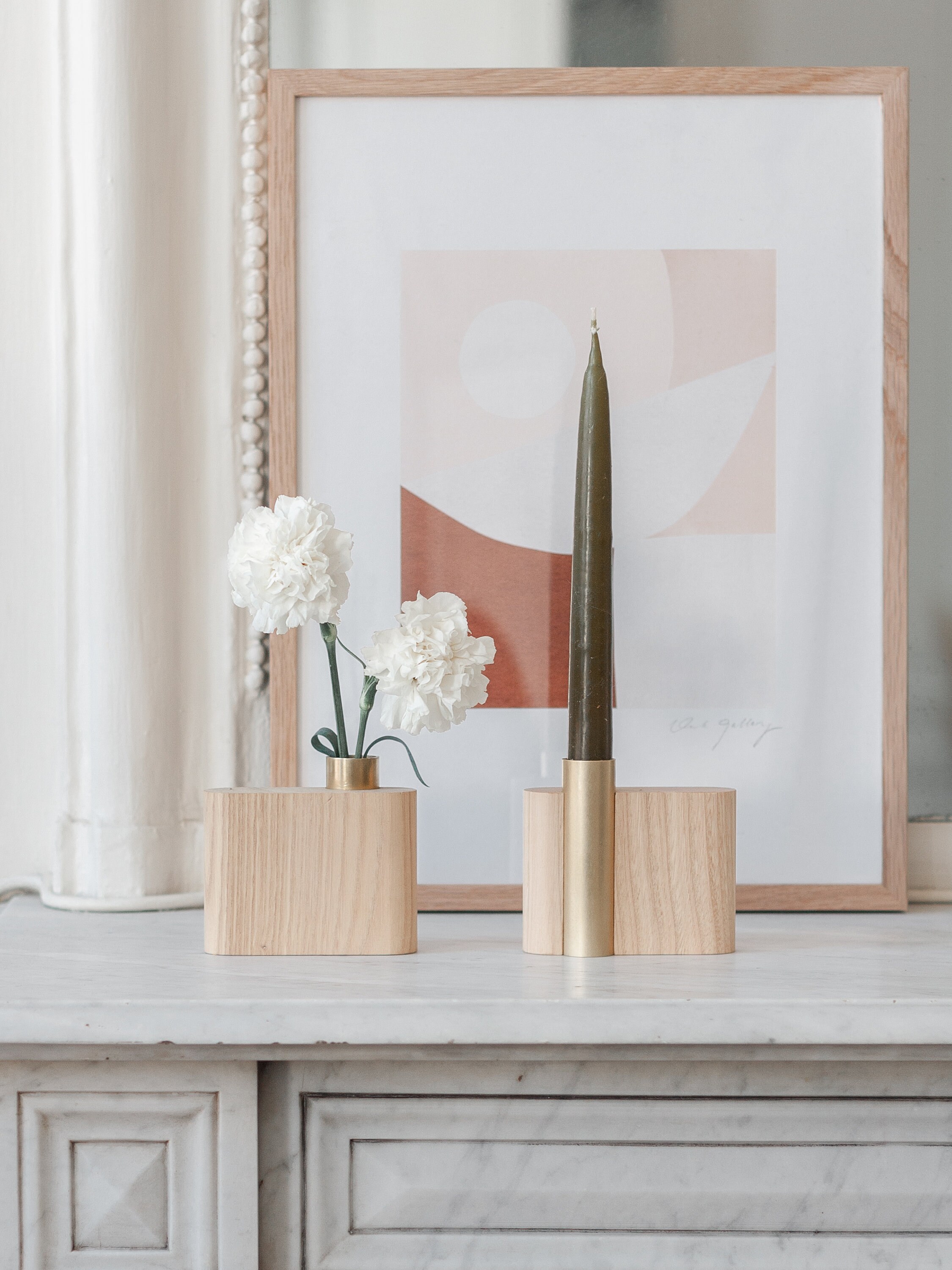 Stem Vase for Your Fresh Flowers. Handmade in France - Etsy