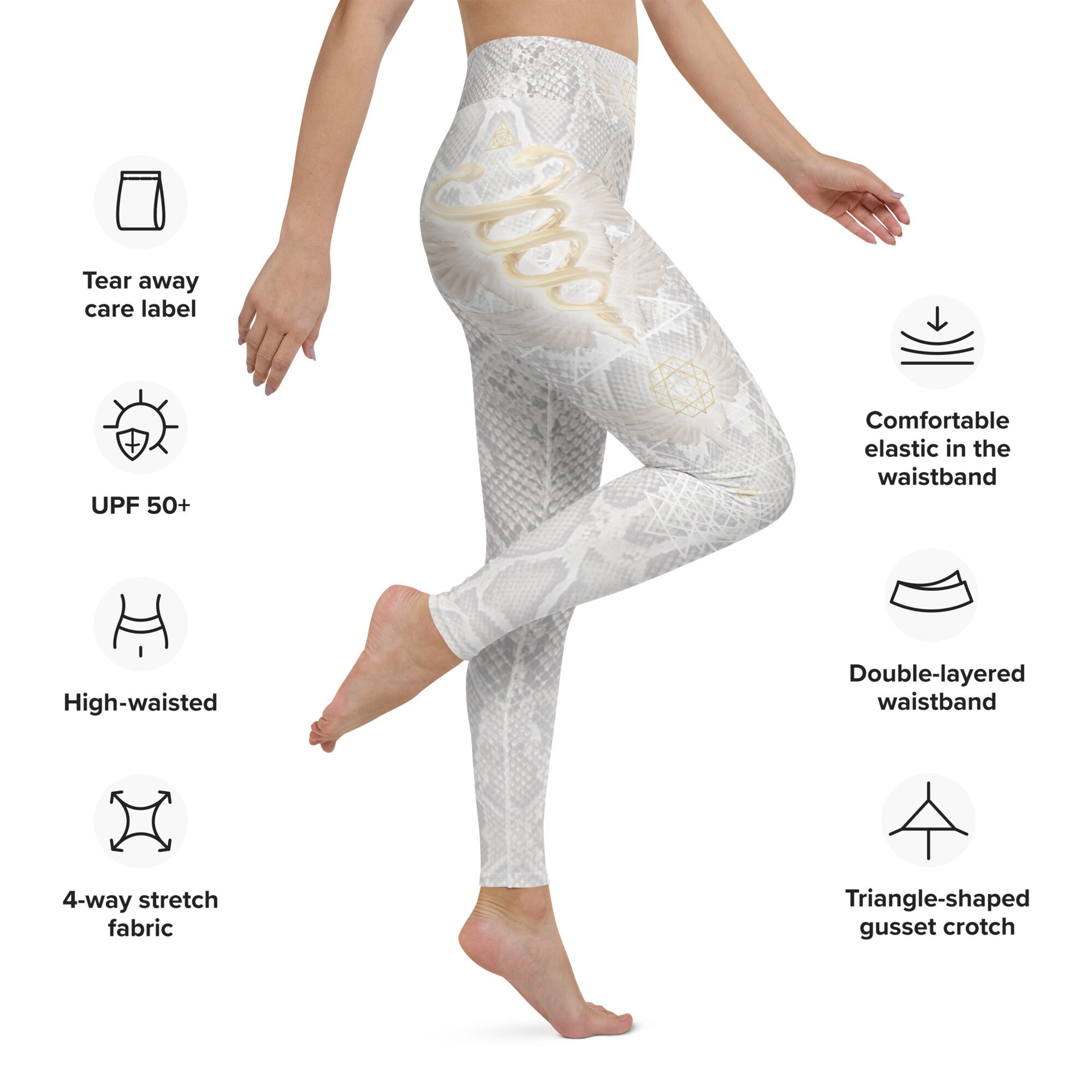 Kundalini Serpent Rising Yoga Pants - Etsy