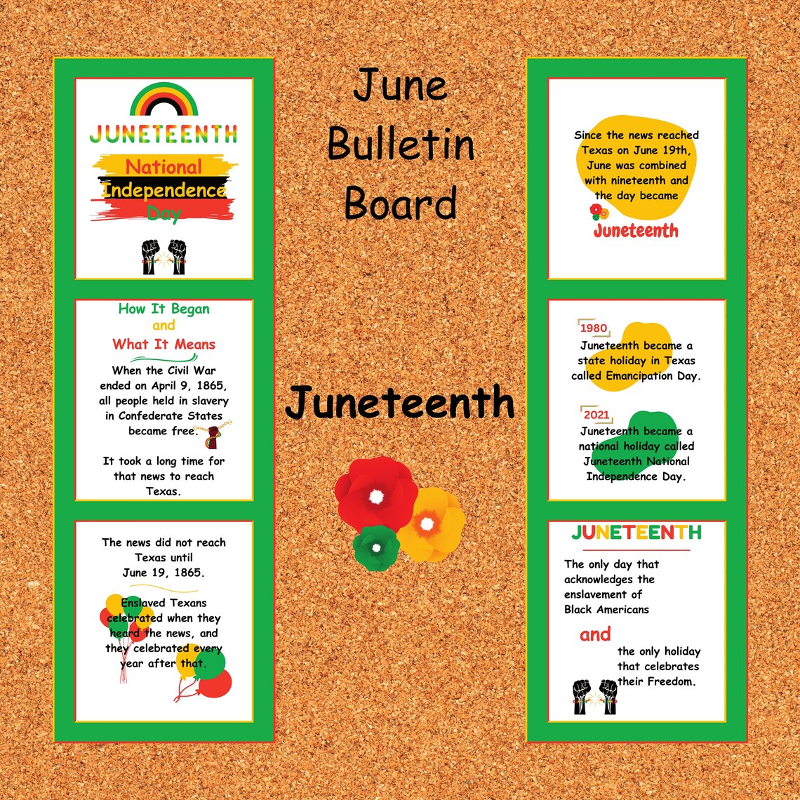 Juneteenth Printable Signs, Juneteenth Printable Posters, Juneteenth ...