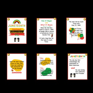 Juneteenth Printable Signs, Juneteenth Printable Posters, Juneteenth ...