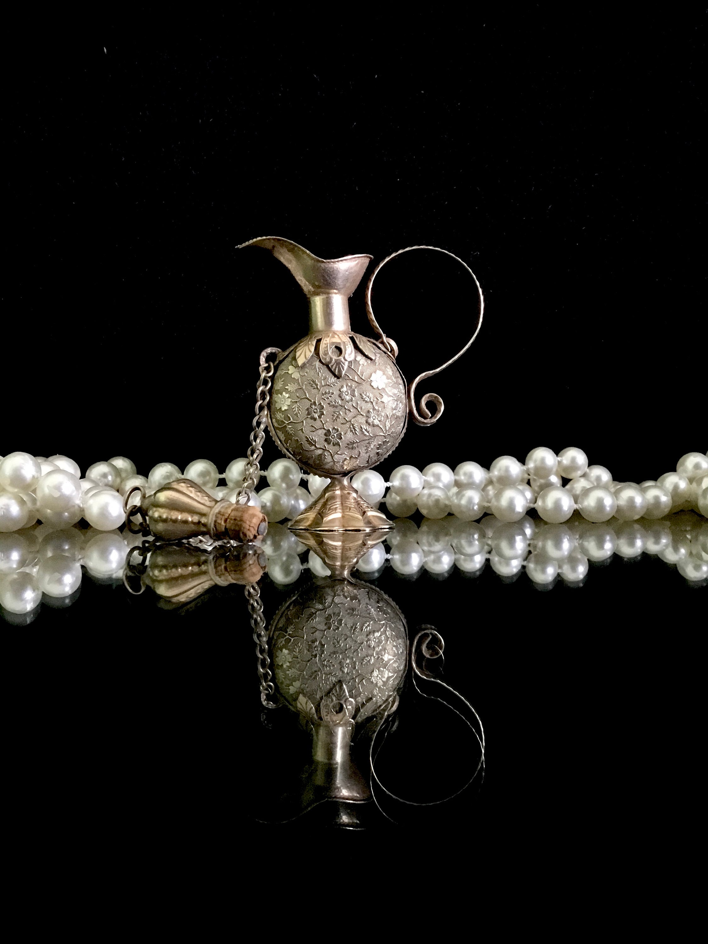 Antique CHATELAINE PERFUME Bottle From 1800s France - Etsy
