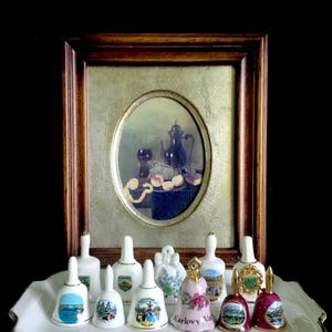 Vintage Collection of Miniature Porcelain Bells - Etsy
