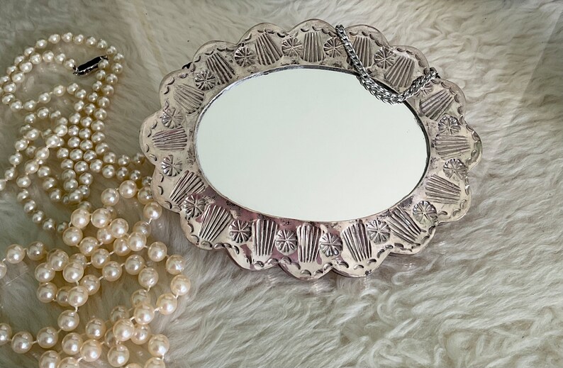 Antique Orhan Kenan Turkish Silver 900 Framed Wall Mirror - Etsy