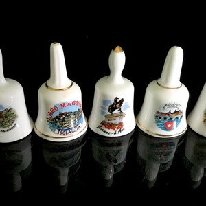 Vintage collection of miniature porcelain bells | Etsy