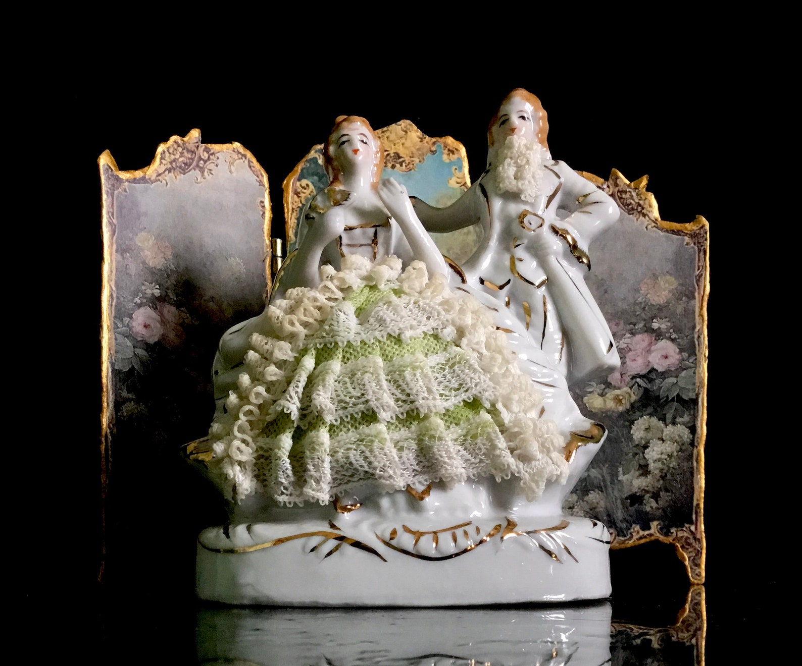 German Porcelain Antique Figurine Porcelain - Etsy