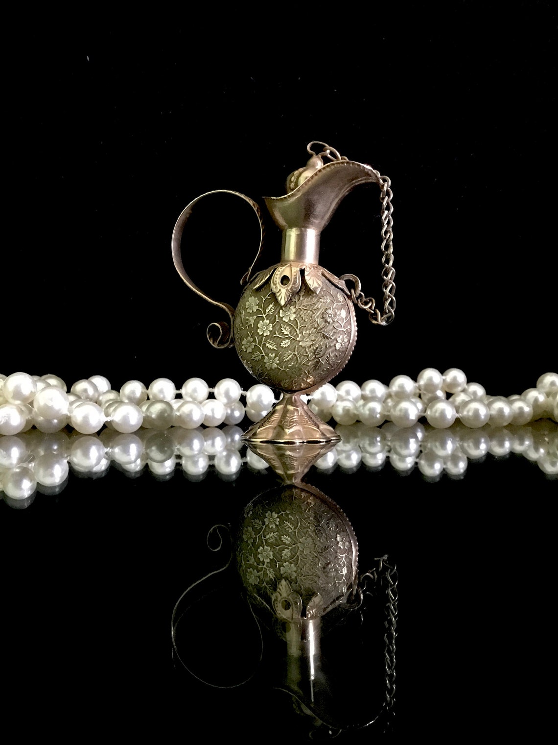Antique CHATELAINE PERFUME Bottle From 1800s France - Etsy